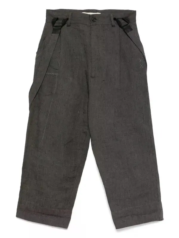 A TENTATIVE ATELIER Cotton-blend Trousers