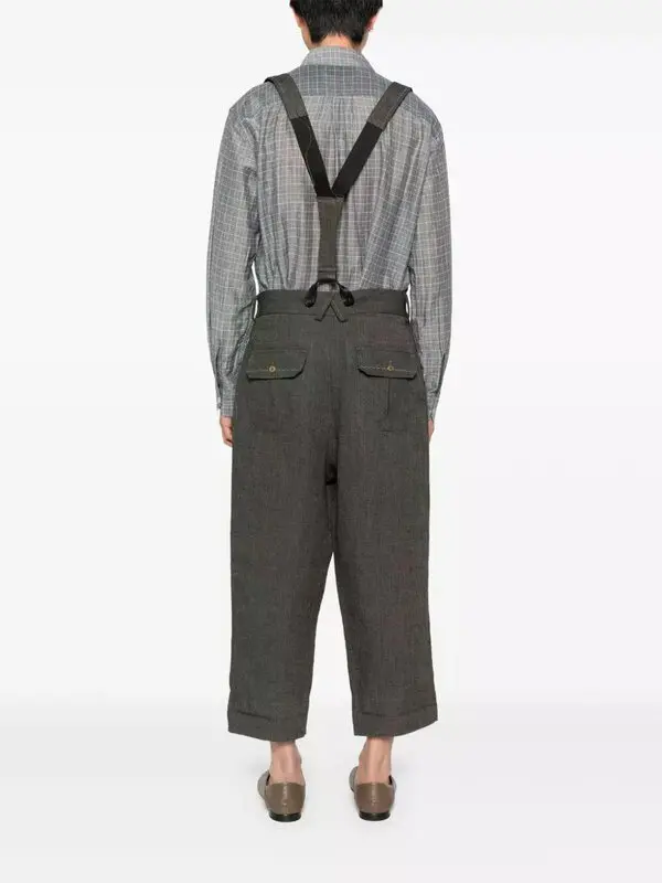 A TENTATIVE ATELIER Cotton-blend Trousers