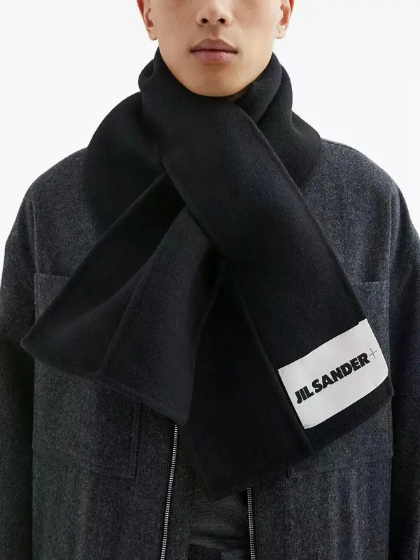 JIL SANDER Virgin Wool Scarf
