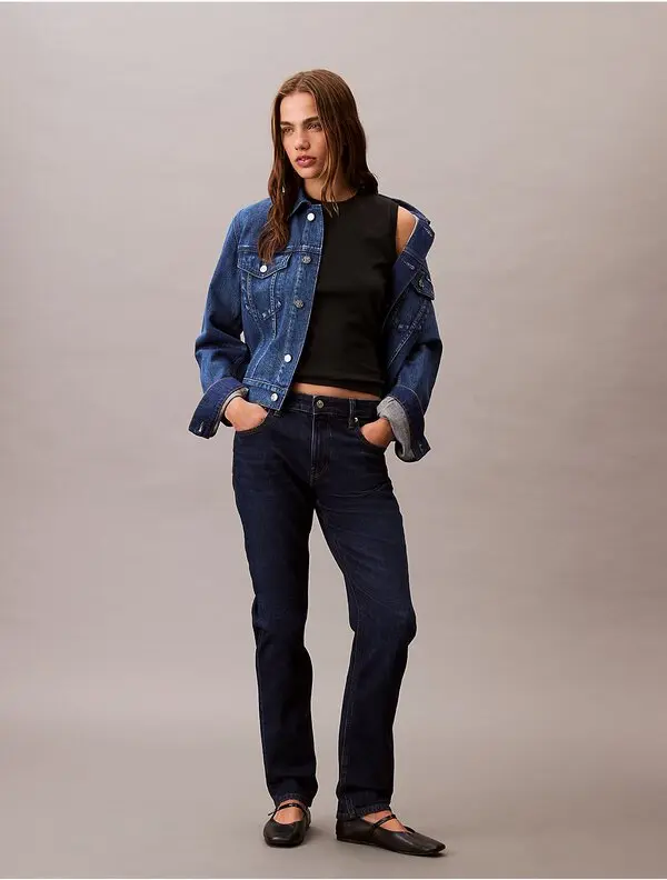 Calvin Klein Mid-rise Slim Jeans