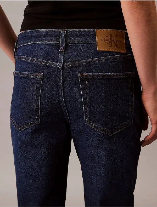 Calvin Klein Mid-rise Slim Jeans