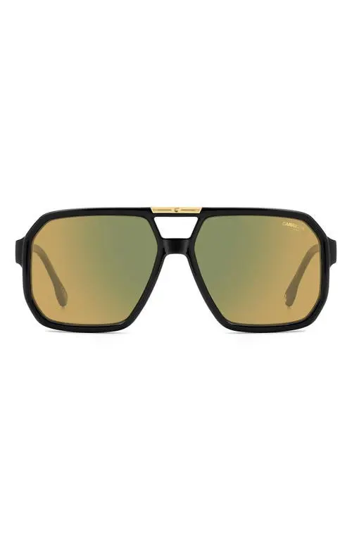 Carrera Eyewear Victory Square Sunglasses - Black Yellow