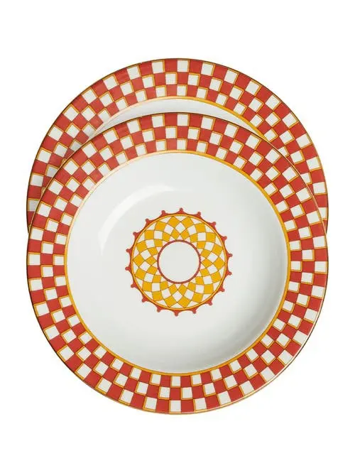 La DoubleJ Soup Plates Set Of 2 - Apollo Mattone