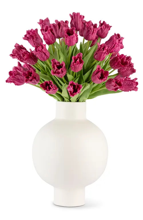 COCOBELLA Zelie Realtouch Tulip Arrangement - Fuschia