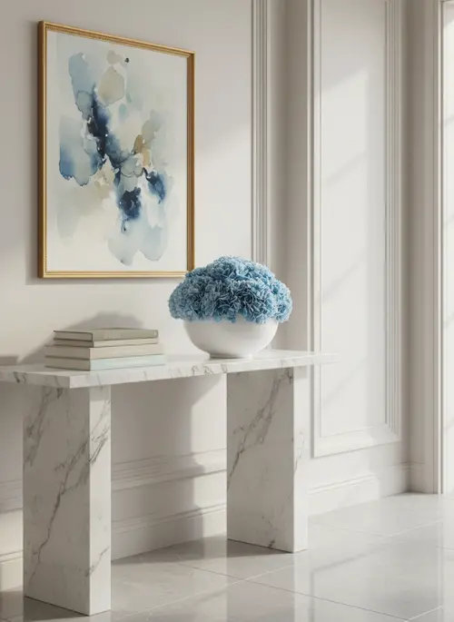 COCOBELLA Lumi Large Realtouch Hydrangea Centerpiece