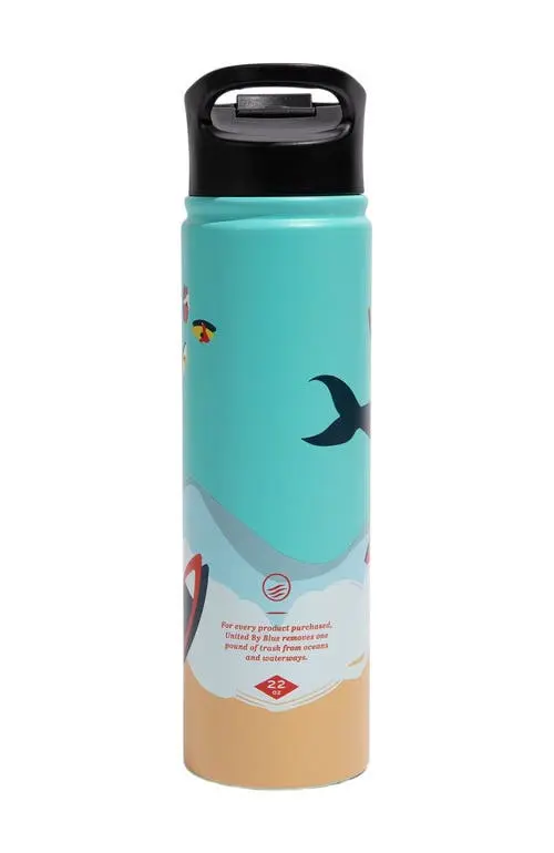United By Blue 22 Oz Beach Day Steel Bottle