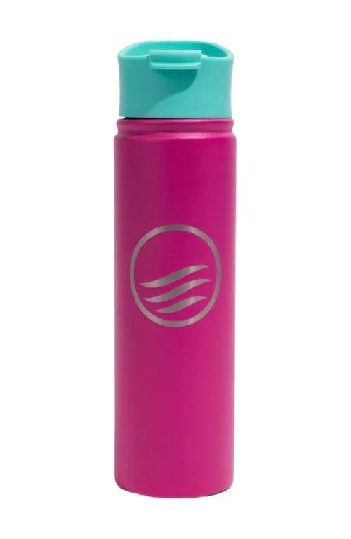 United By Blue 22 Oz Logo Insulated Steel Bottle - Beet Root