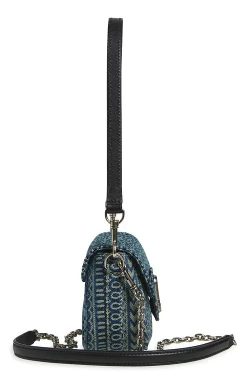 Marc Jacobs Monogram Denim Shoulder Bag