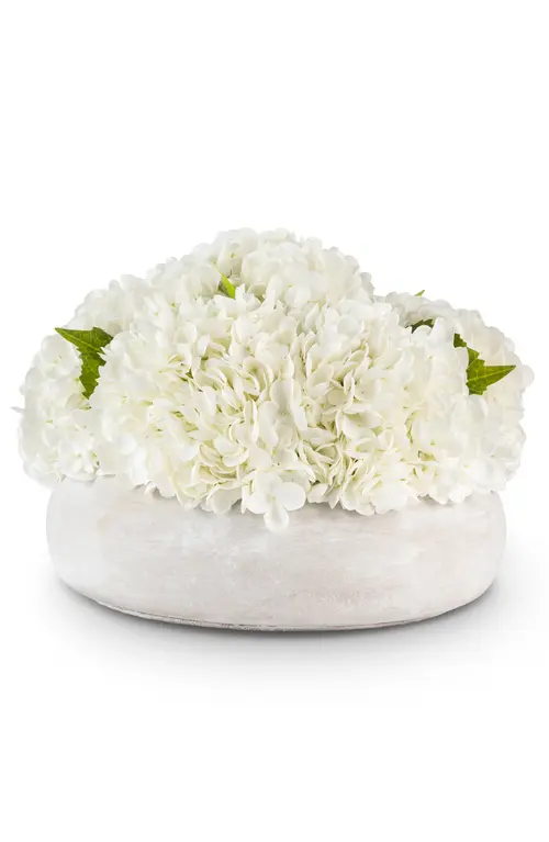 COCOBELLA Ezri Realtouch Hydrangea - Snow