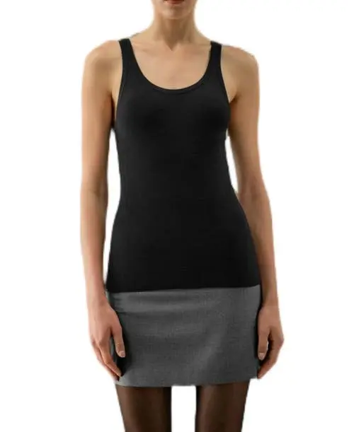 Lilysilk Basic Silk Tank Top - Black