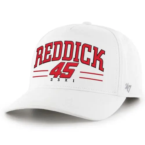 '47 47 Tyler Reddick Roscoe Hitch Trucker Hat - White