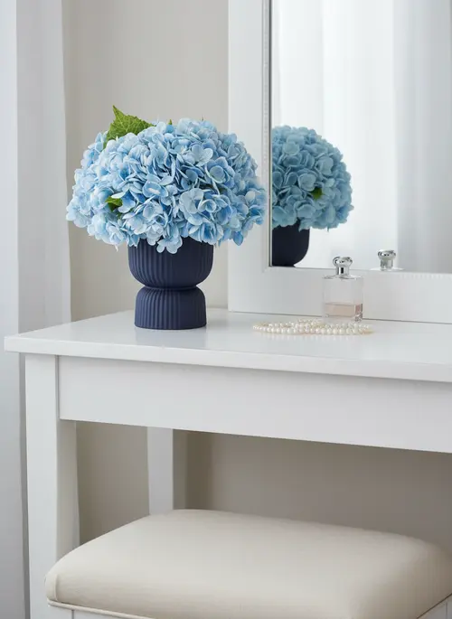 COCOBELLA Genevieve Realtouch Hydrangea Arrangement - Azure
