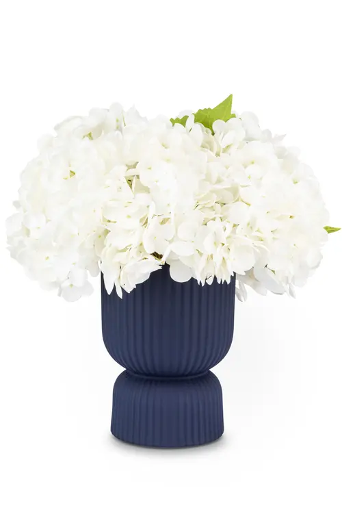 COCOBELLA Genevieve Realtouch Hydrangea Arrangement - Snow