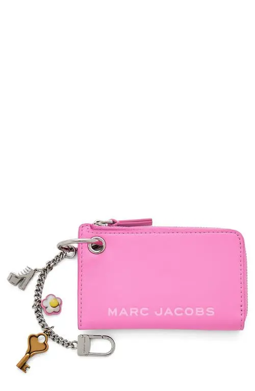 Marc Jacobs The Charm Top Zip Wallet - Bow Pink