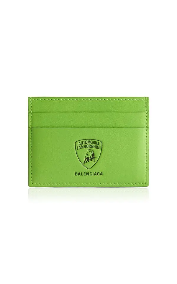 Balenciaga X Lamborghini Leather Card Holder