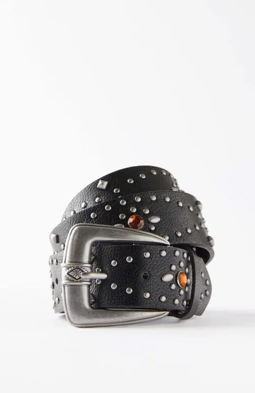 COTTON ON Studded Faux Leather Belt