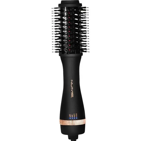 NUME Aero Pro Blow Dryer Brush 2-inch Oval Hair Brush - Black