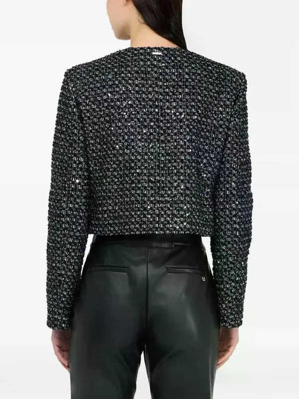 Liu Jo Bouclé Cropped Jacket