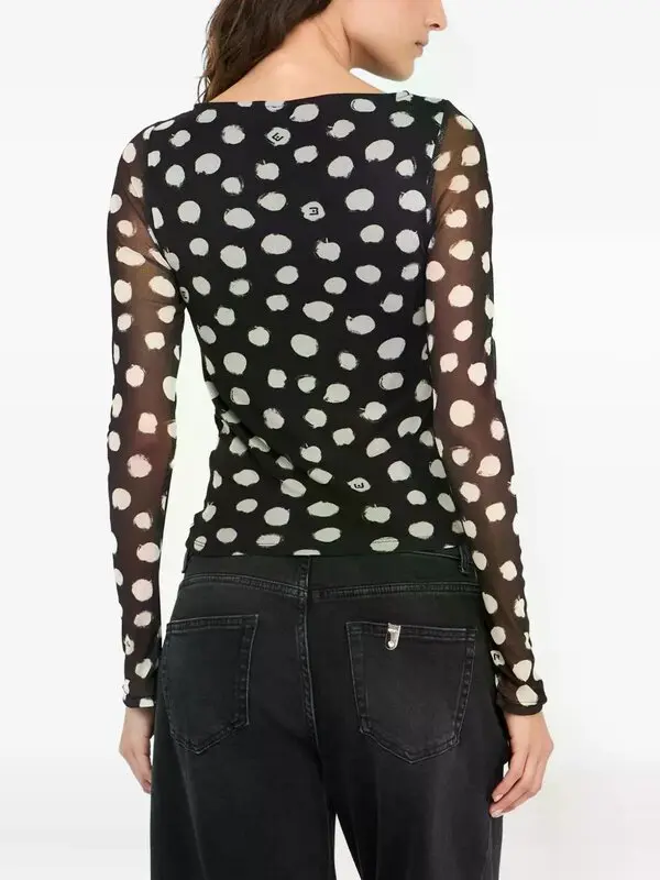 Liu Jo Polka-dot Print T-shirt