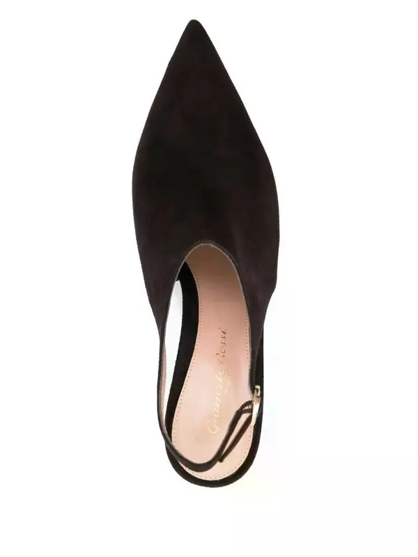 GIANVITO ROSSI 75mm Leather Pumps