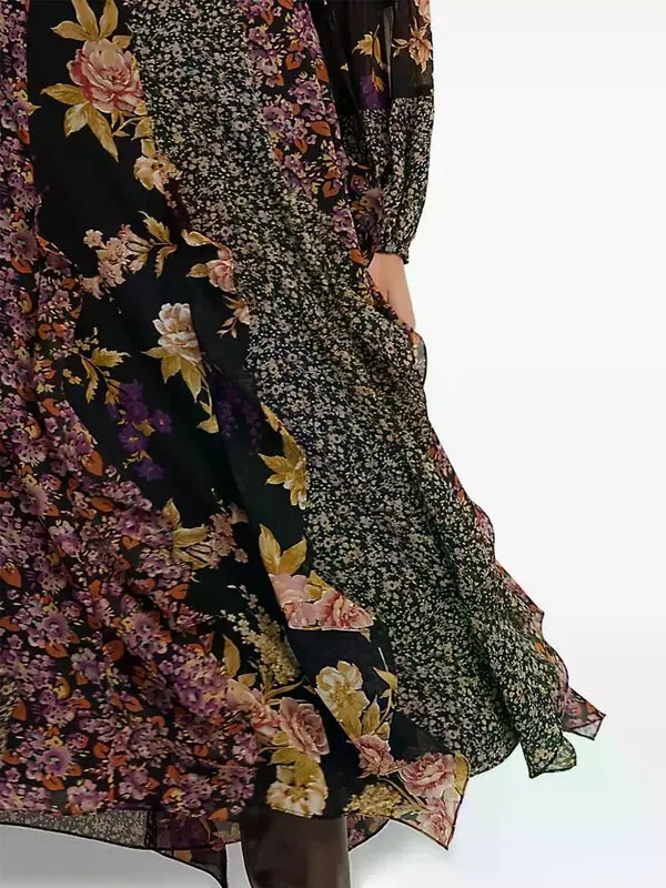 Ralph Lauren Printed Midi Skirt