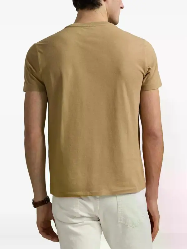 Polo Ralph Lauren Polo Pony-embroidered T-shirt - Neutrals