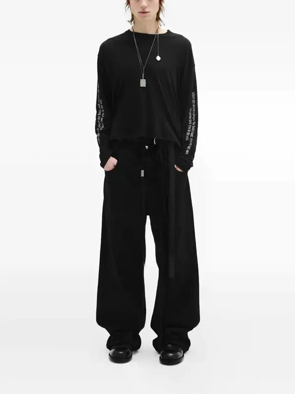 ANN DEMEULEMEESTER Michael Jeans - Black