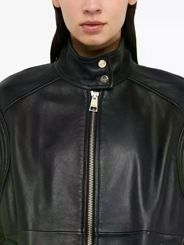 Liu Jo Oversized Leather Gilet