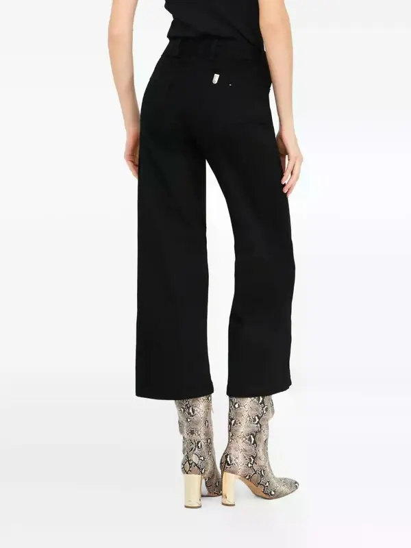 Liu Jo Cropped Flare Jeans