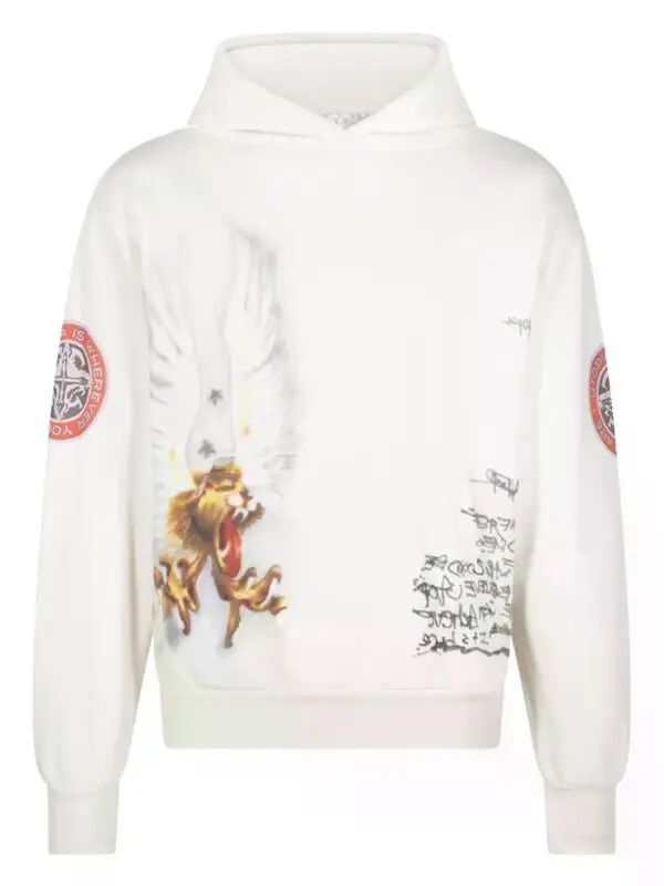 TRAVIS SCOTT Utopia Cm Tour Hoodie - White