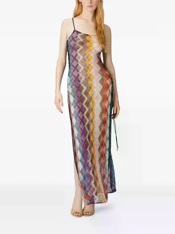 Missoni Zigzag-pattern Midi Dress