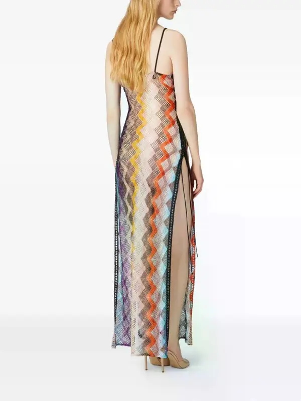 Missoni Zigzag-pattern Midi Dress