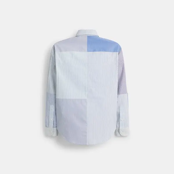 COACHTOPIA Patchwork Striped Shirt