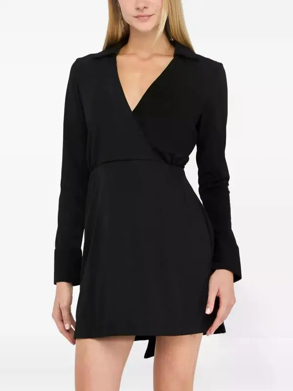 Liu Jo V-neck Long Sleeve Dress