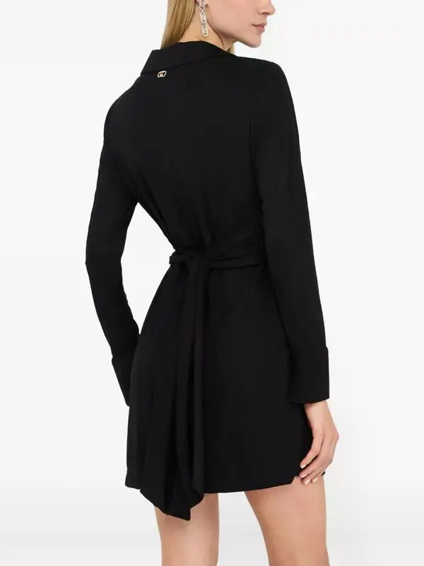Liu Jo V-neck Long Sleeve Dress