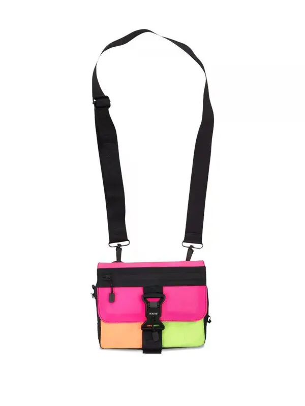 MAINS Colour-block Messenger Bag