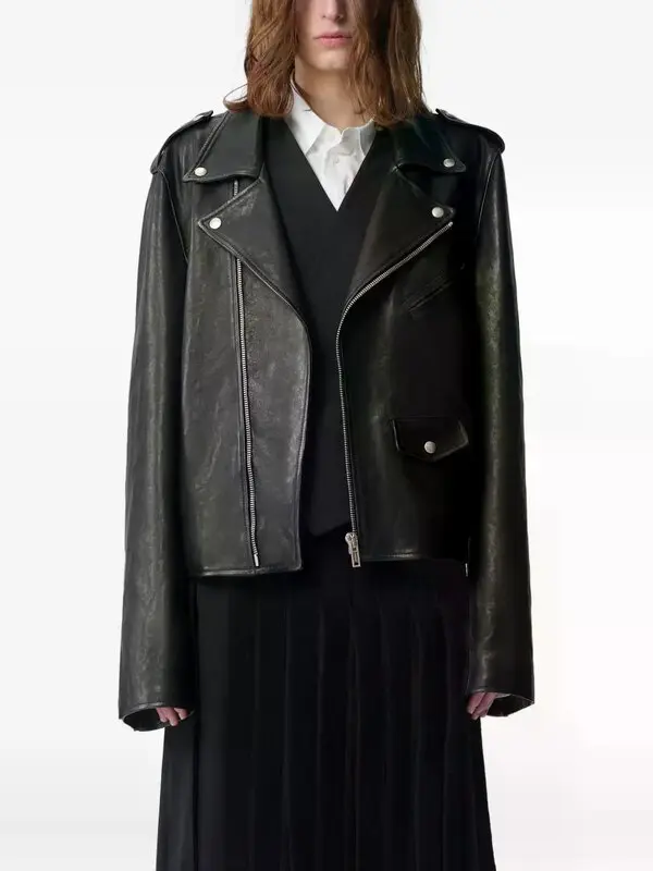 ANN DEMEULEMEESTER Arvid Perfecto Biker Jacket
