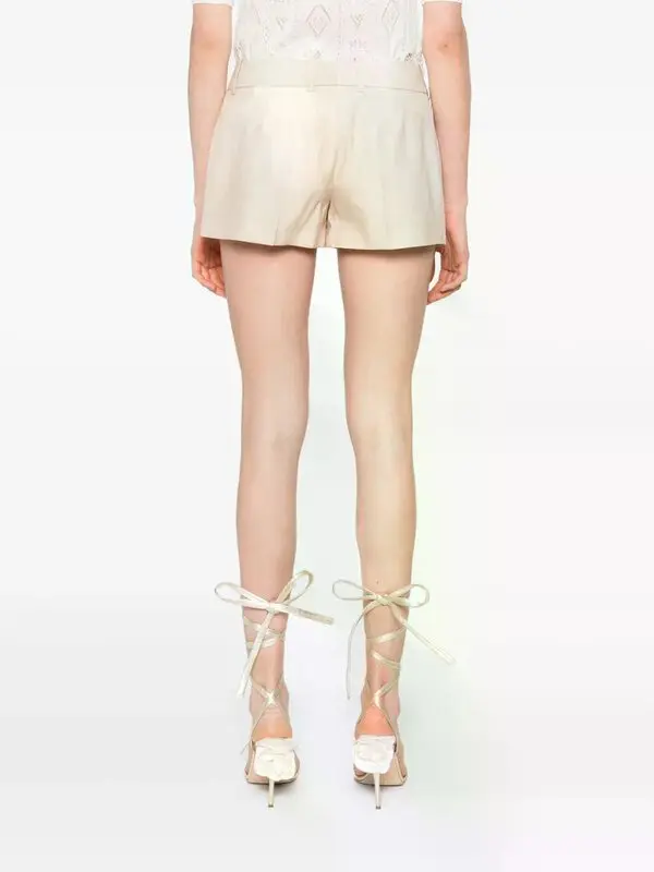 Ermanno Scervino Pressed-crease Thigh-length Shorts - Neutrals