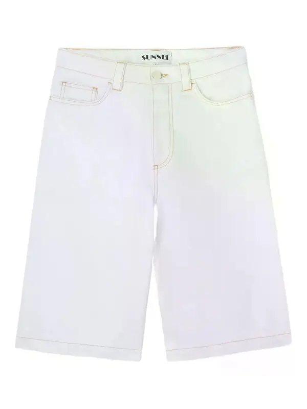 Sunnei Denim Bermuda Shorts