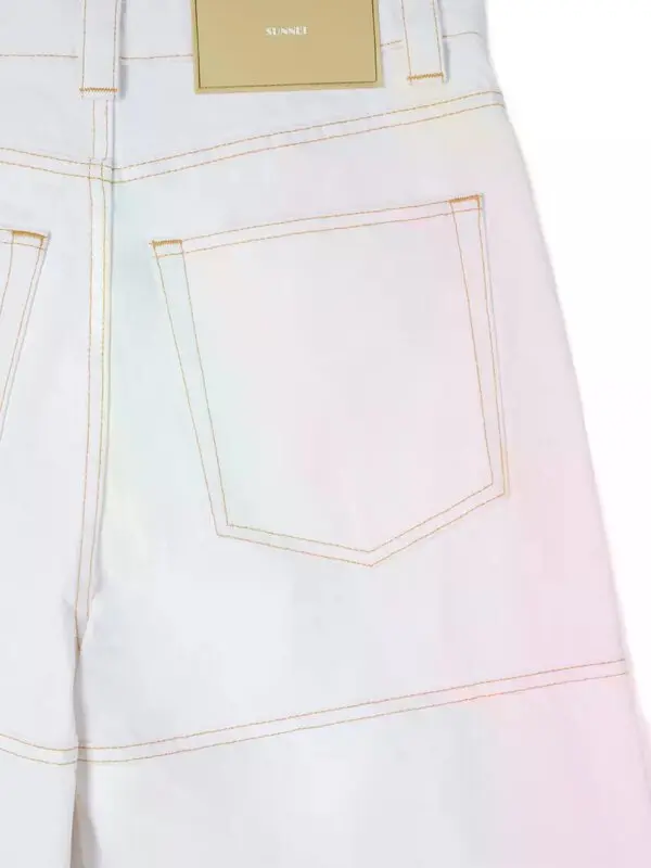 Sunnei Denim Bermuda Shorts