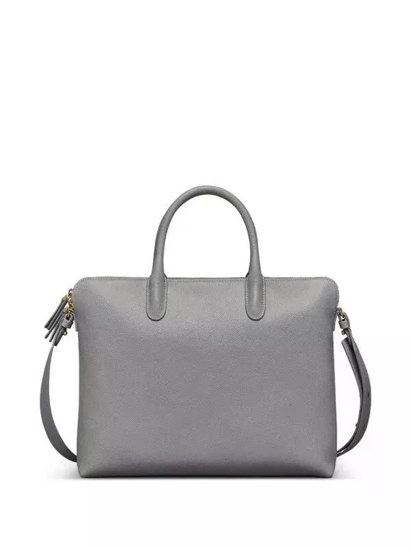 Thom Browne Leather Tote Bag