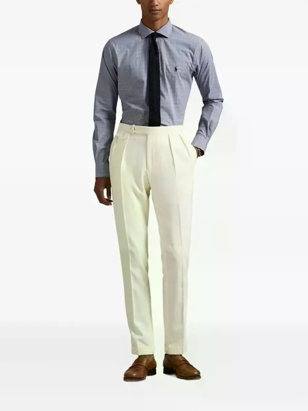 Polo Ralph Lauren Plaid Poplin Shirt - Blue