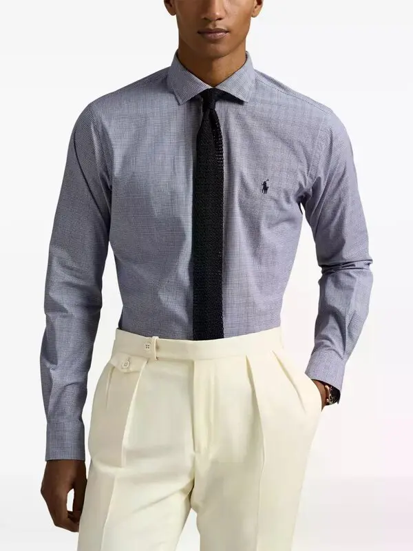 Polo Ralph Lauren Plaid Poplin Shirt - Blue