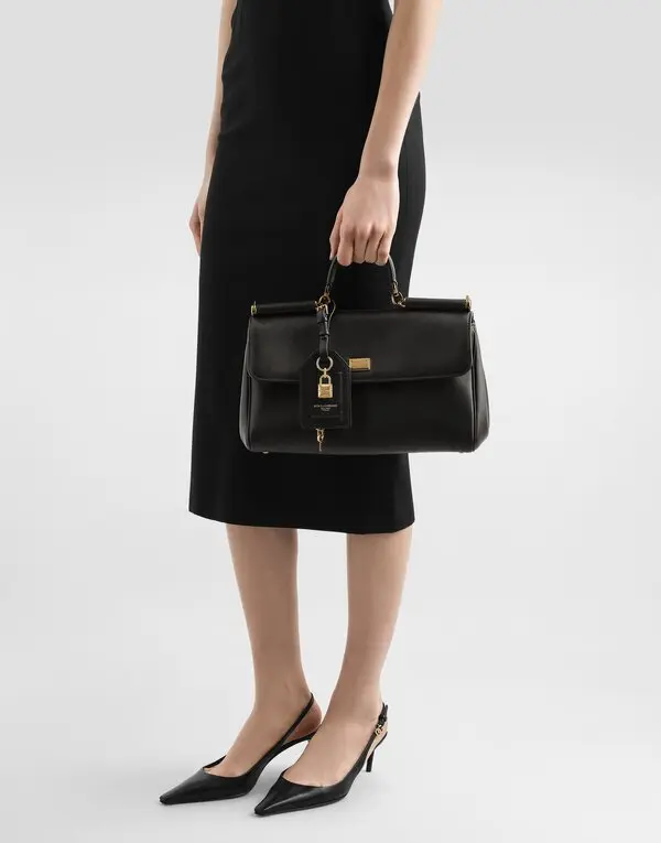 Dolce & Gabbana Medium My Sicily Handbag - Black