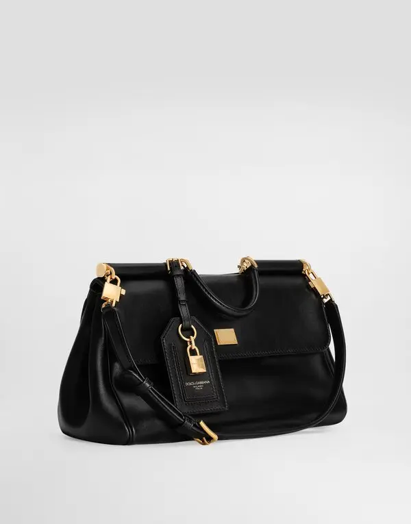 Dolce & Gabbana Medium My Sicily Handbag - Black