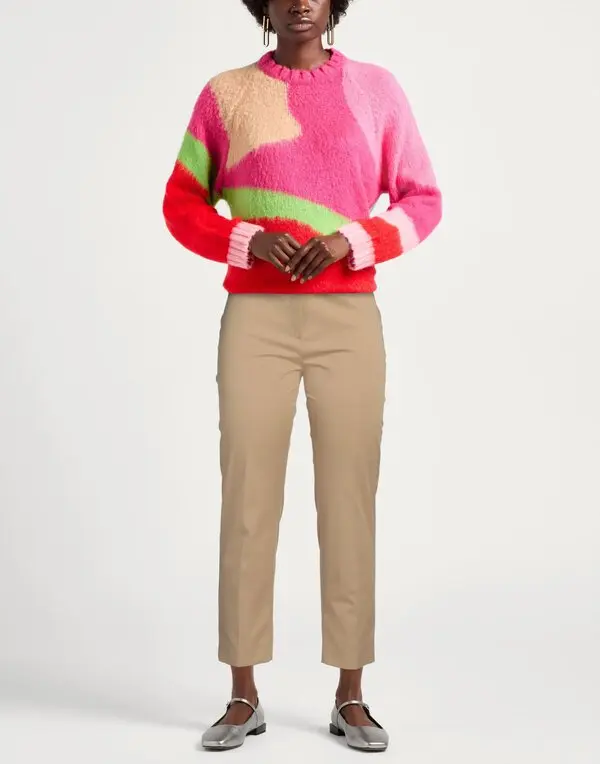 Max Mara Twill Straight-leg Pants - Sand