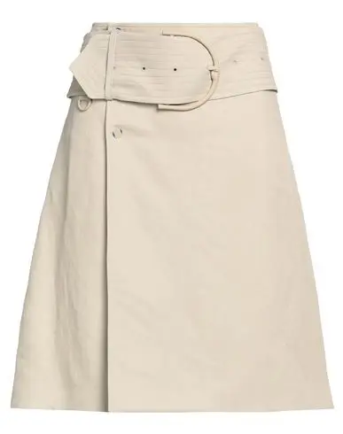 Burberry Midi Wrap Skirt - Beige