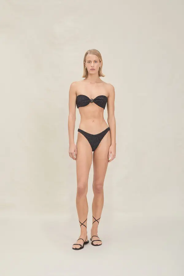 Devon Windsor Noah Bandeau Top - Black