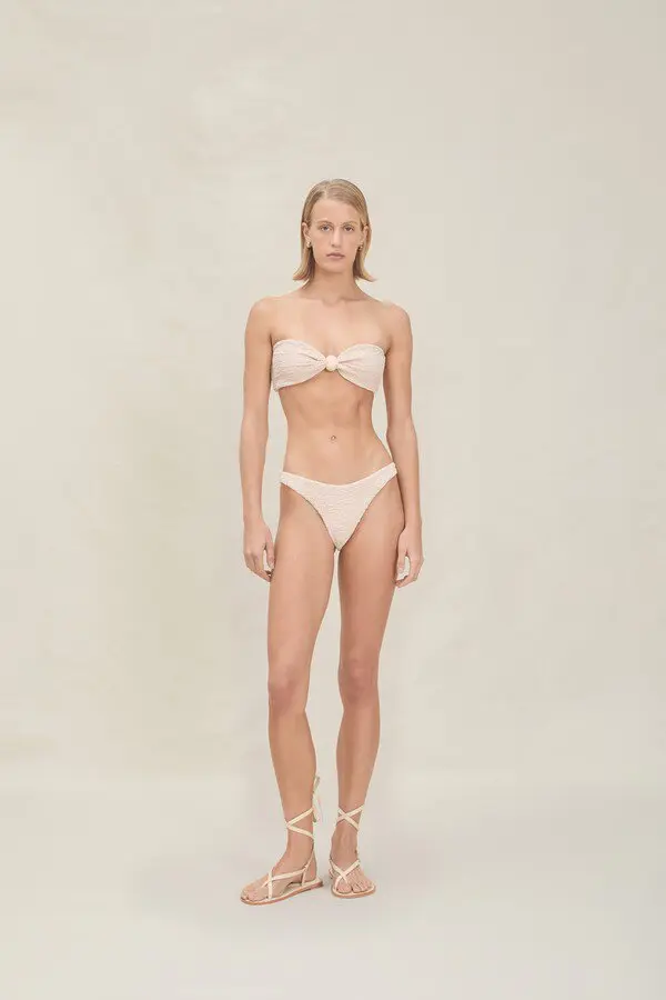 Devon Windsor Noah Bandeau Top - Brown