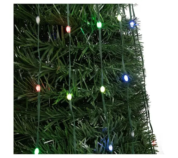 NORTHLIGHT 4' Pop Up Artificial Outdoor Christm As Tree